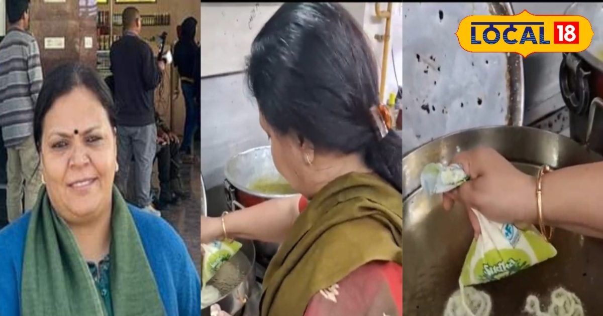 Video of Congress MLA Deepika Pandey Singh making Jalebi went viral ...