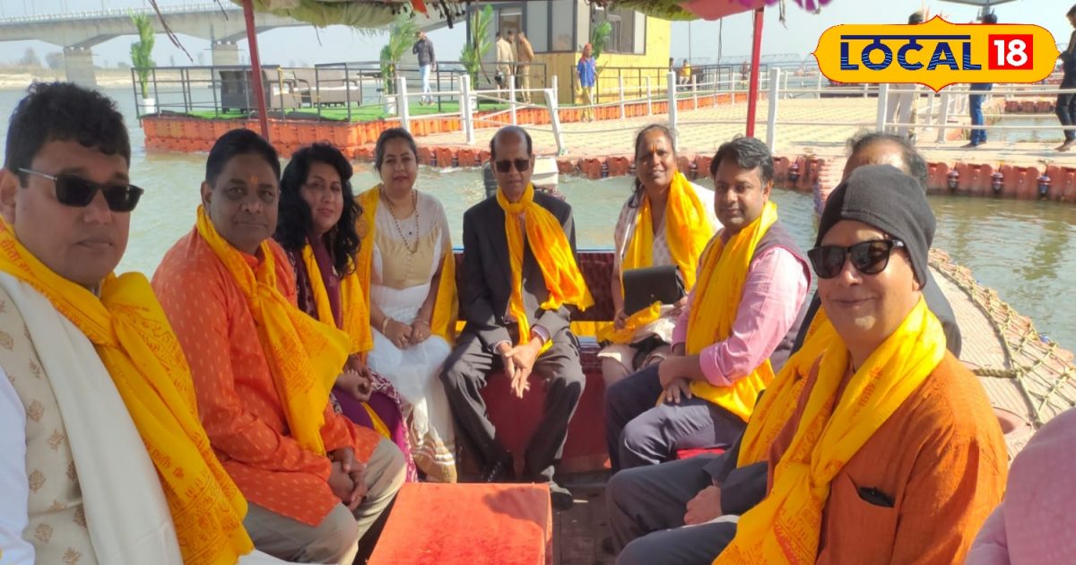 The first dedication of Suriname MPs reached Ayodhya. Speaker said the ...