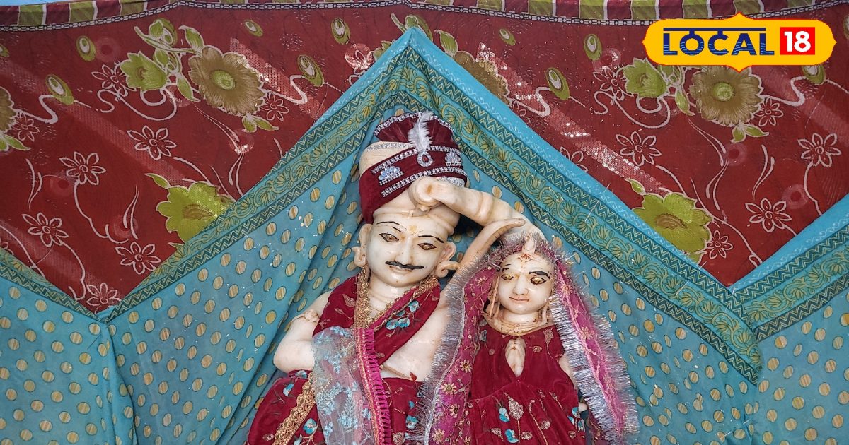 here in rajasthan is the statue of mahadev Ji with moustache - News18 हिंदी