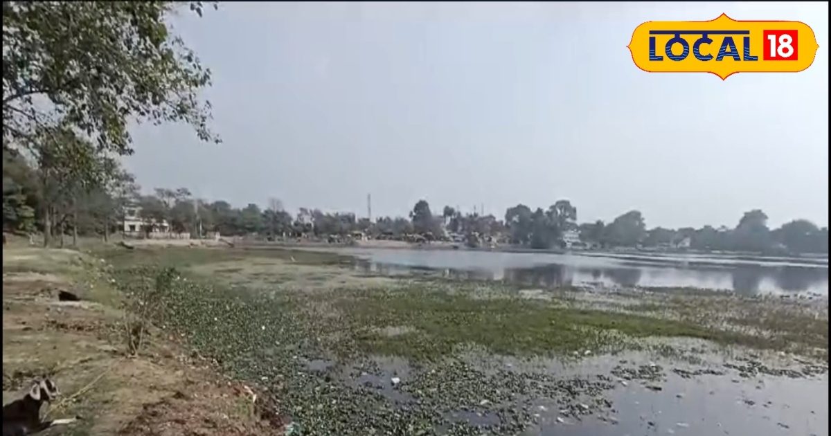 It once used to come out of this mysterious pond of Godda. Utensils at ...