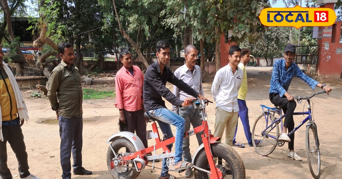 Amazing brain Modified bicycle to make it BMW everyone is stunned to ...