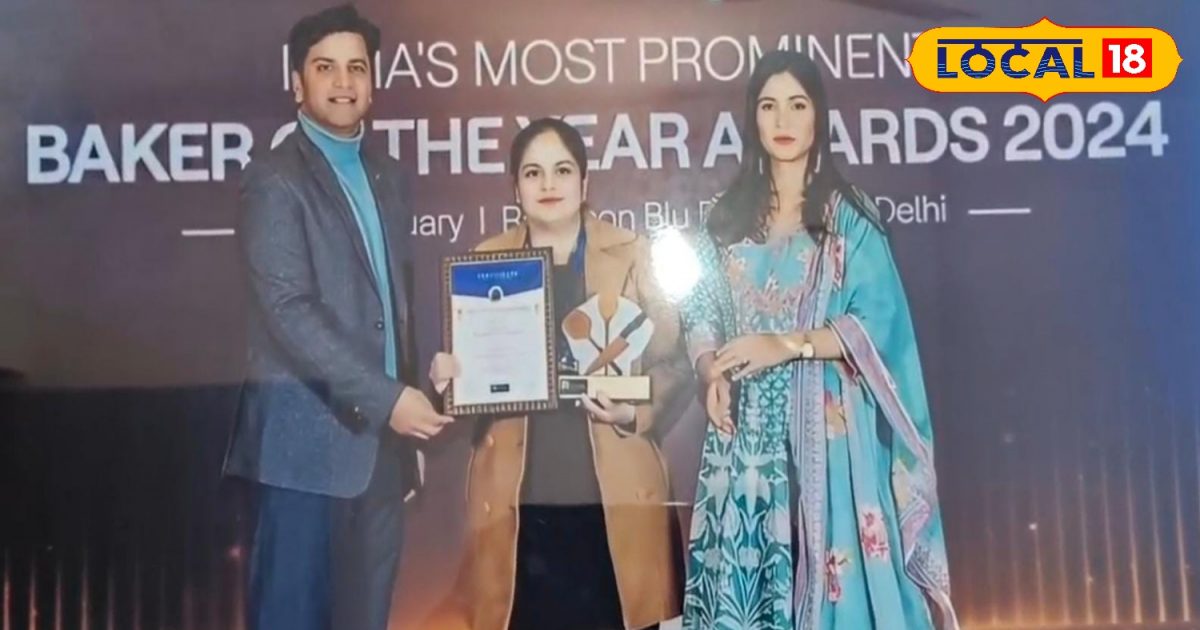 Dhanbad's daughter Ajit Kaur received the Best Baker of the Year 2024 ...
