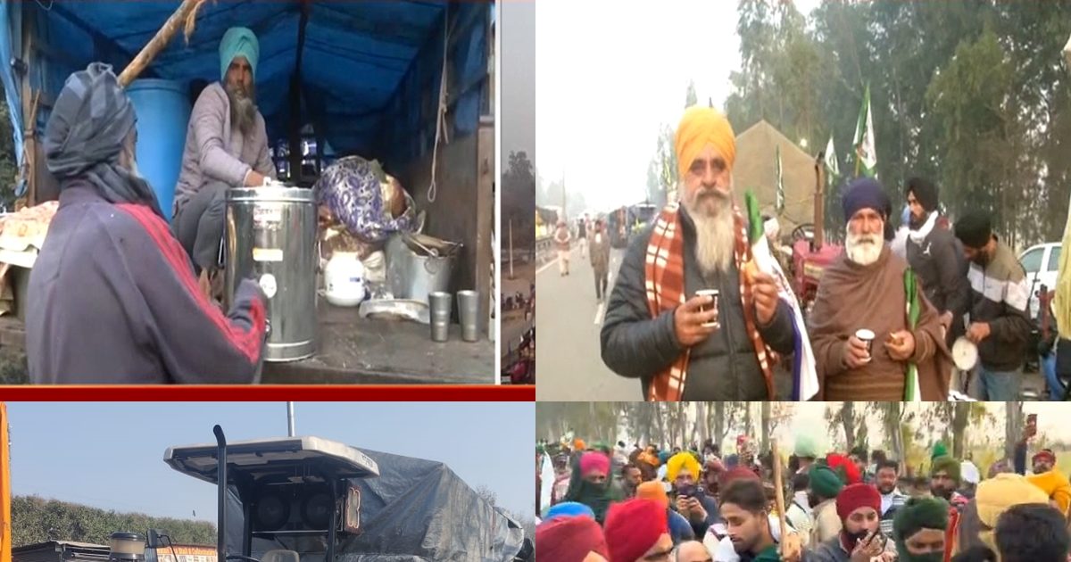 Kisan Andolan News: किसानों ने किया चाय-नाश्ता, शंभु बॉर्डर फिर टियर ...