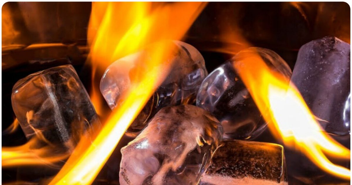 Fire can be lit with ice too secret is hidden in class 6th science ...