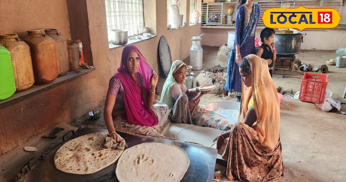 Here in this temple, instead of laddus or sweets, two and a half feet ...