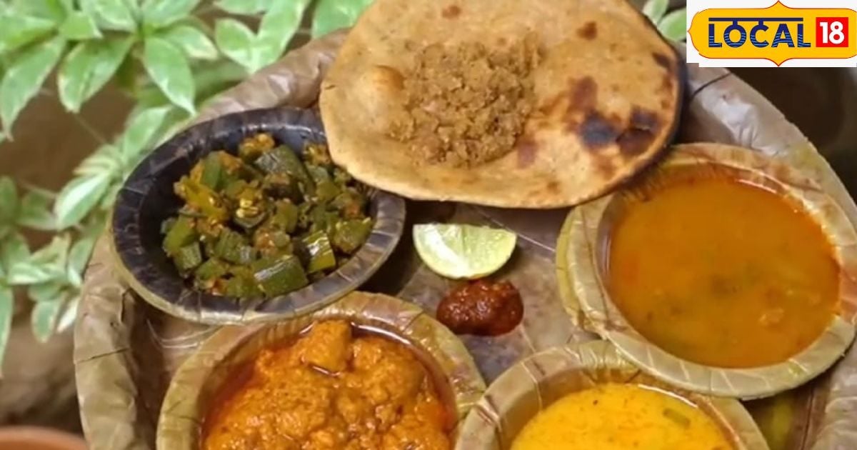 enjoy the rajasthani food at the satvik diet restaurant in desi style
