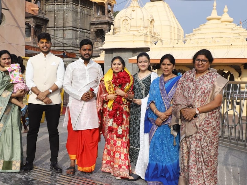 Latest PHOTOS of CM Mohan Yadav's son and daughter-in-law, They sought ...