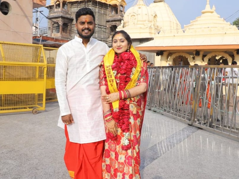 Latest PHOTOS of CM Mohan Yadav's son and daughter-in-law, They sought ...