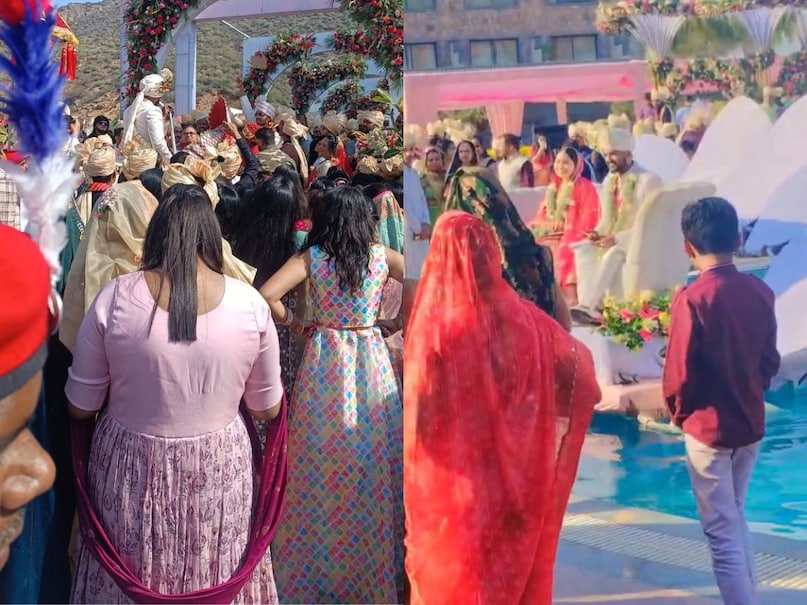 अग्नि को साक्षी मानकर वैभव ने शालिनी के साथ लिए सात फेरे, CM मोहन ने भी ...
