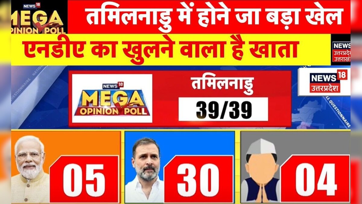 Loksabha Election 2024 Opinion Poll: Tamilnadu में INDIA Alliance को को नुकसान।Stalin। NDA। PM ...