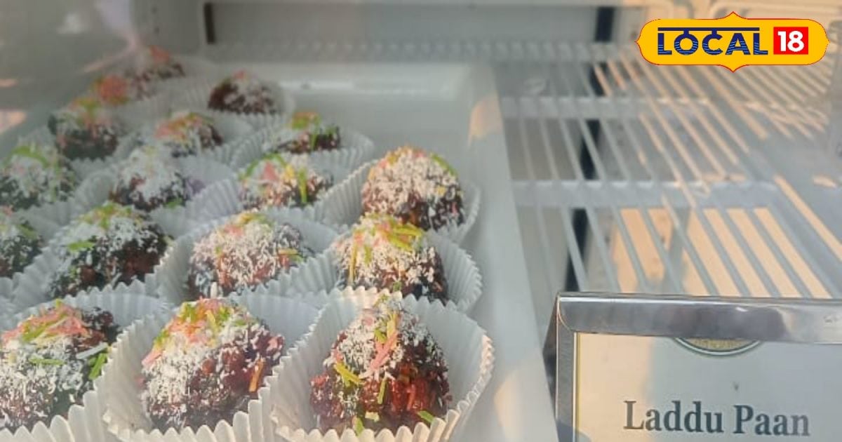 Enjoy the taste of many flavors at Pop Up Paan including Laddu Paan