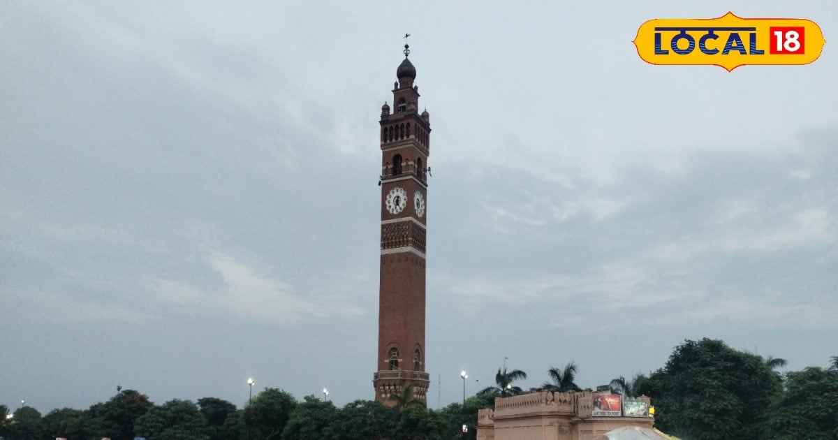 The clock tower of Lucknow reflects the grandeur of the Nawabs ...