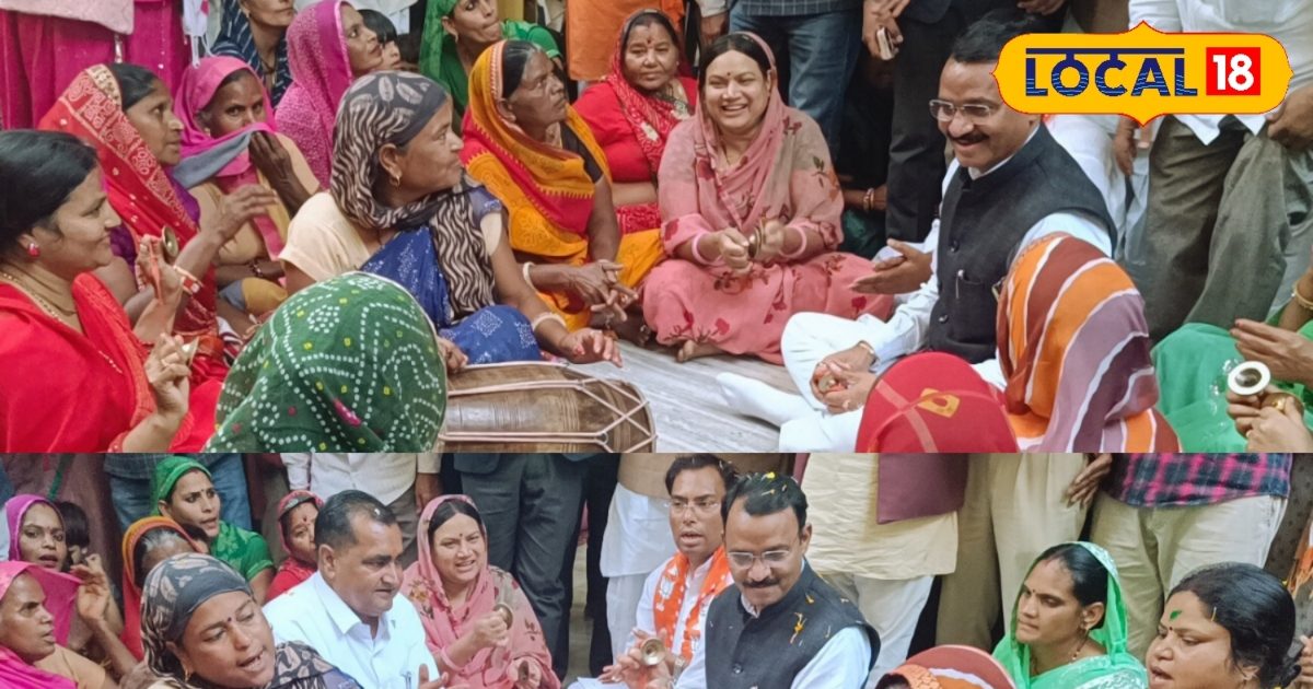 Rajasthan Deputy CM, Dr. Premchand Bairwa,Deputy CM of Rajasthan Holi songs while sitting among ...