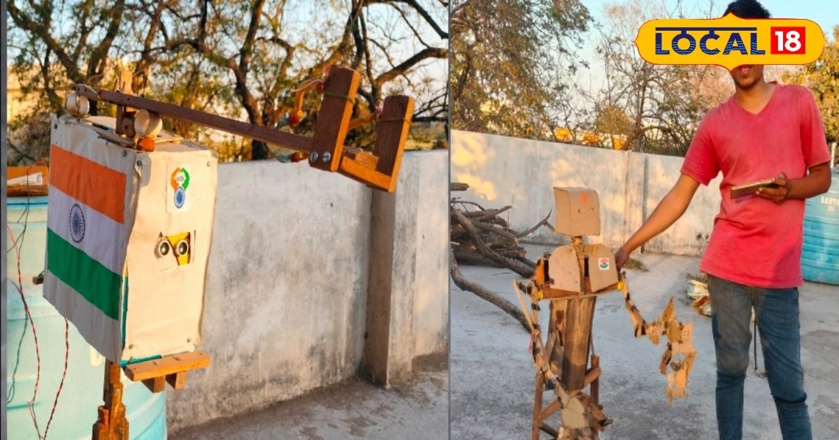 Got the idea from films, 8th pass Aman made automatic fire gun and ...