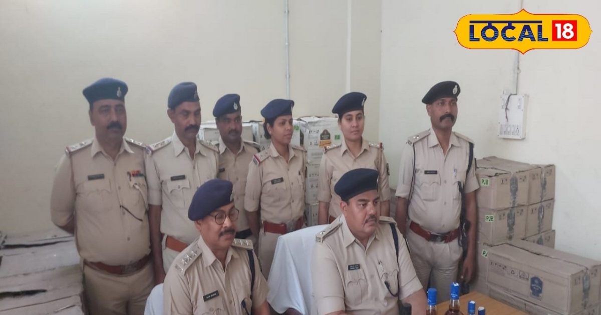 Supaul police seized the liquor consignment under the chicken cellar ...