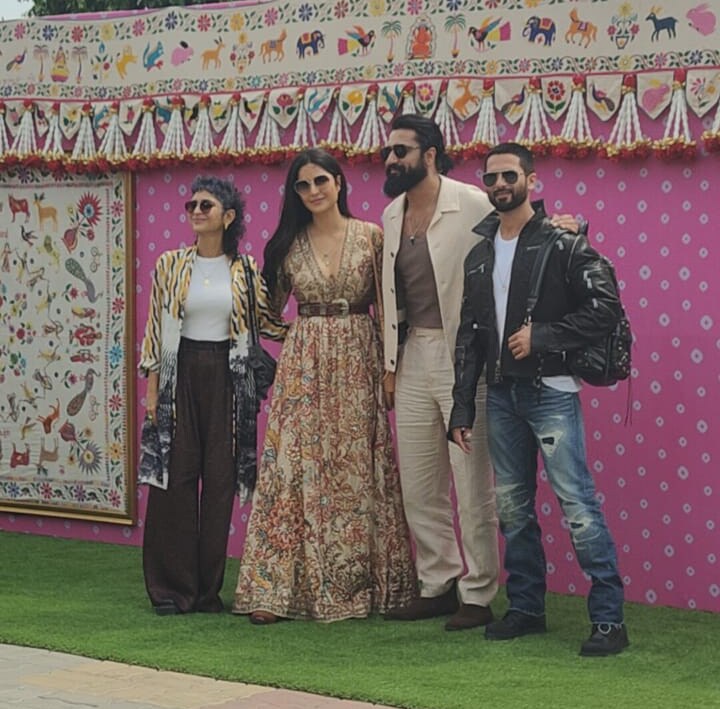 Anant Ambani-Radhika Merchant की प्री-वेडिंग सेरेमनी में पहुंचे विक्की ...