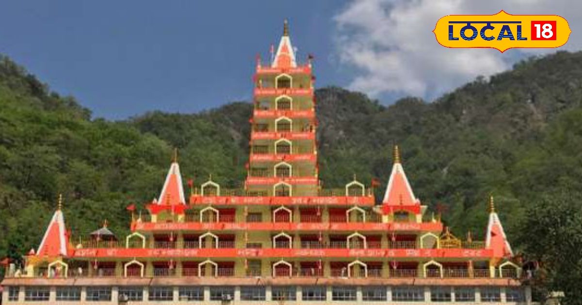 Triyambakeshwar temple in rishikesh is a 13 story temple having staute ...