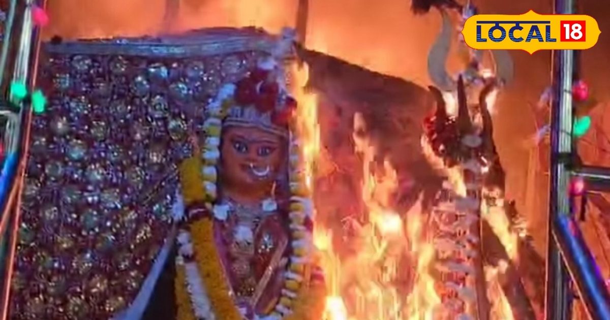 This goddess of Mewar takes fire bath, center of faith of hundreds of ...