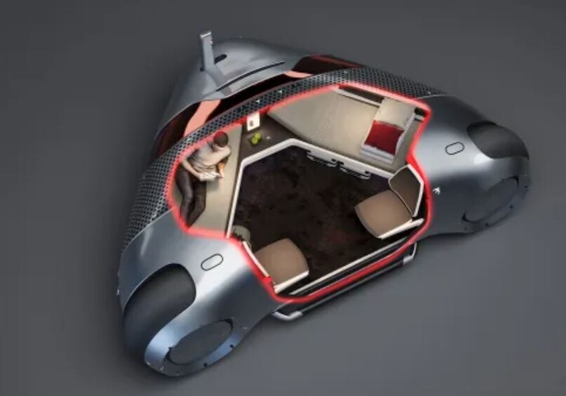 Page-2 - Futuristic triangle shaped Swift Pod car from XOIO is a ...