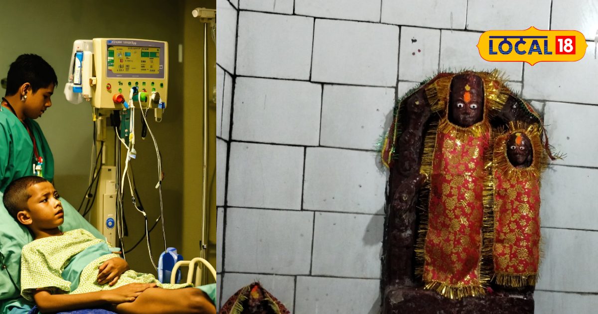 This temple of Mata Rani is miraculous for these patients amazing views ...