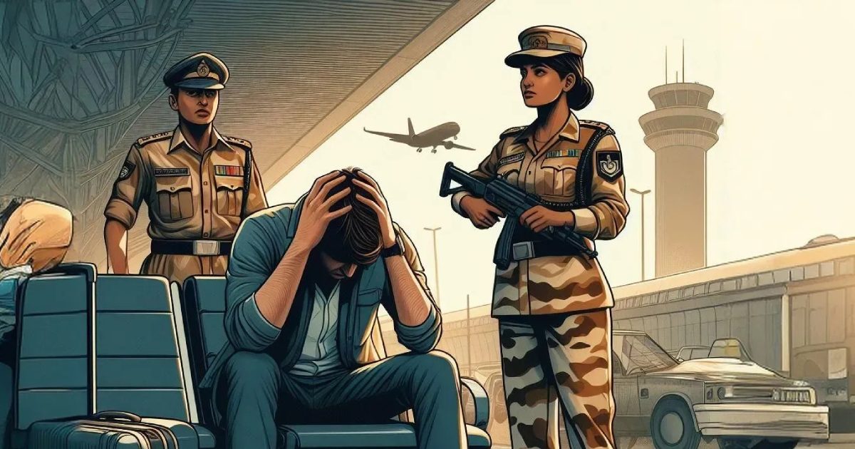 Reached Airport To Go To Jeddah, Visa And Passport Were Valid, Still ...