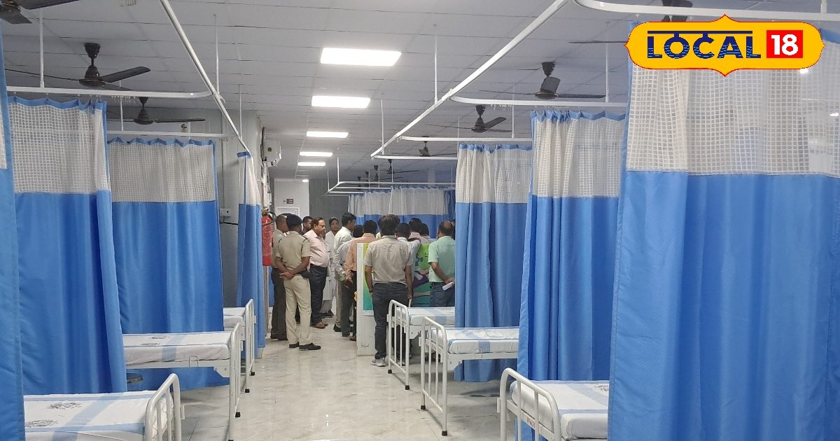 96 beds reserved for heat stroke patients in the pre-fabricated ...