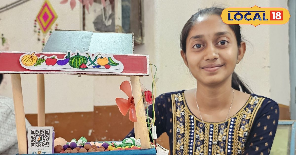 Bhavna has made such a Jugaad that the fruits and vegetables on the ...