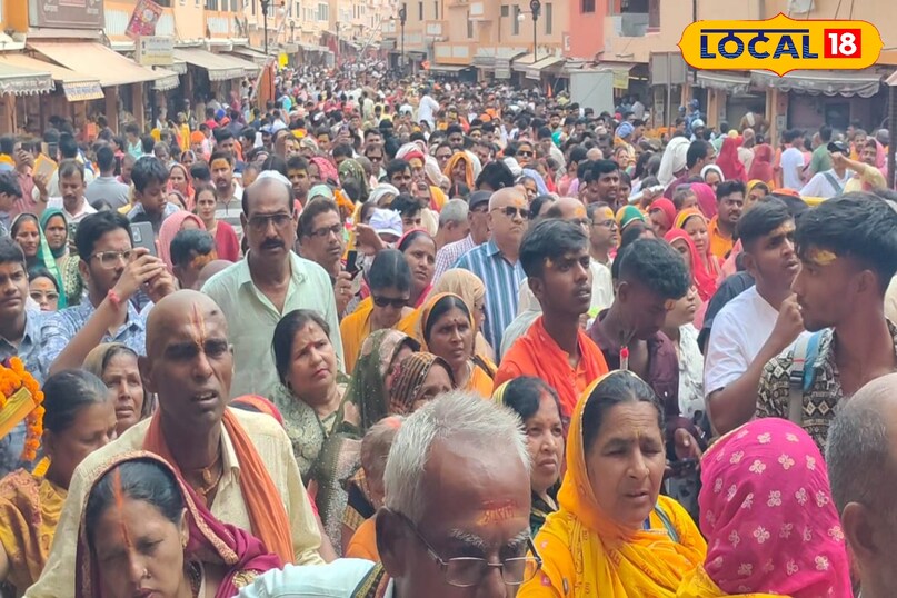 Lakhs of devotees suddenly reached Ayodhya and are doing darshan, see ...