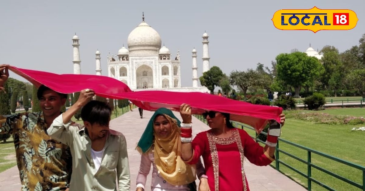 Taj Mahal is burning, if you are visiting Taj Mahal then remember these ...