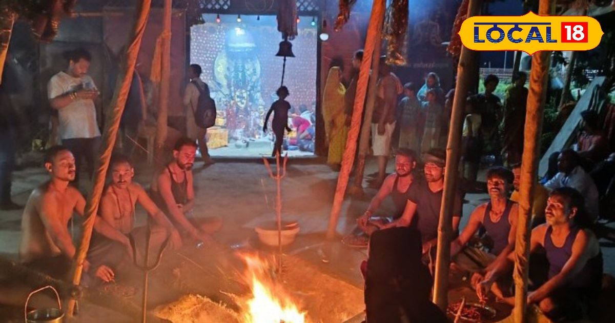 This Kali temple is situated in the middle of Shamsan, special worship ...