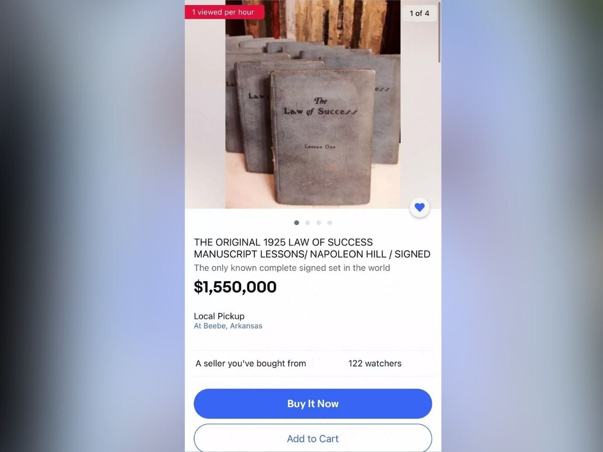 शख्स ने खरीदी 100 साल पुरानी किताब, कीमत इतनी कि मिल जाए आलीशान बंगला ...