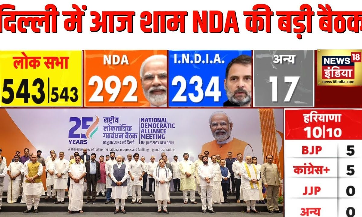Lok Sabha Election Result 2024 Update : PM आवास पर शाम 4 बजे होगी NDA ...