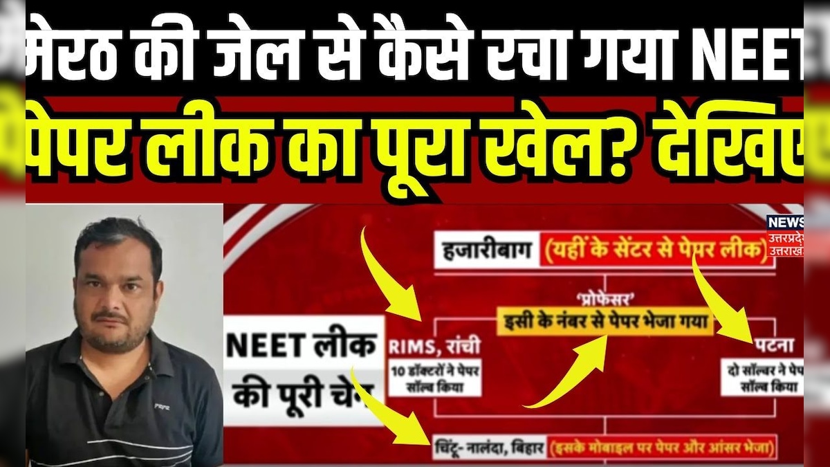 NEET Paper Leak: मेरठ की जेल से कैसे रचा गया NEET पेपर लीक का पूरा खेल ...