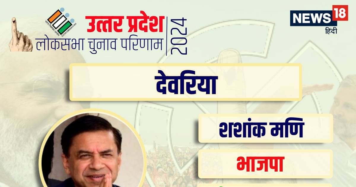 Deoria Chunav Result 2024: देवरिया में शशांक ने दिलाया बीजेपी को हैट्रिक, चूक गए 'अखिलेश'