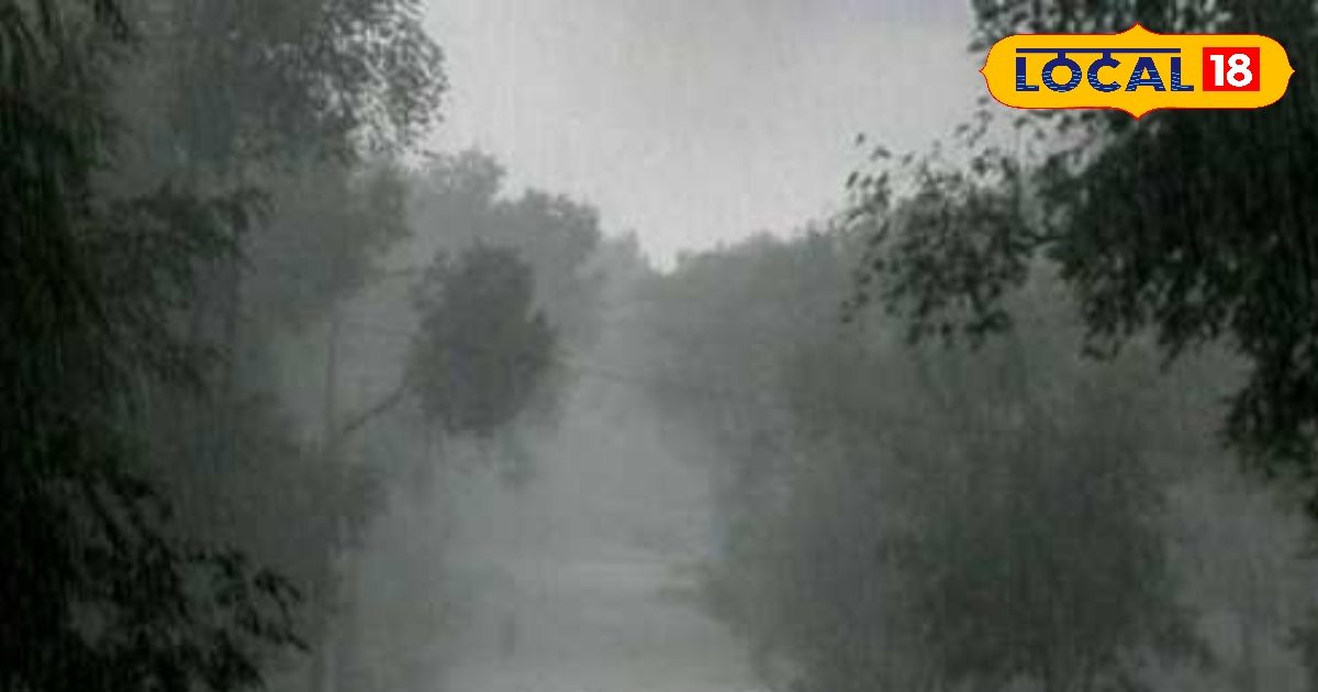Effect of monsoon is visible in Champaran... Heavy rains in the early ...