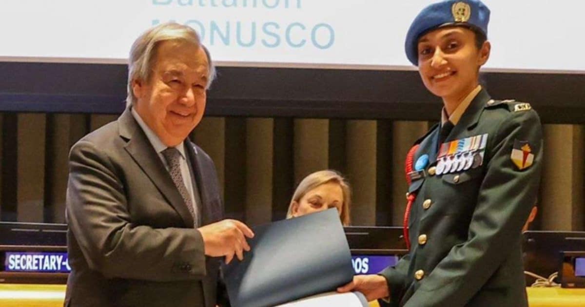 मेजर राधिका सेन को UN सम्मानः 4 भाइयों के परिवार में 8 बहनें...सभी एक ...