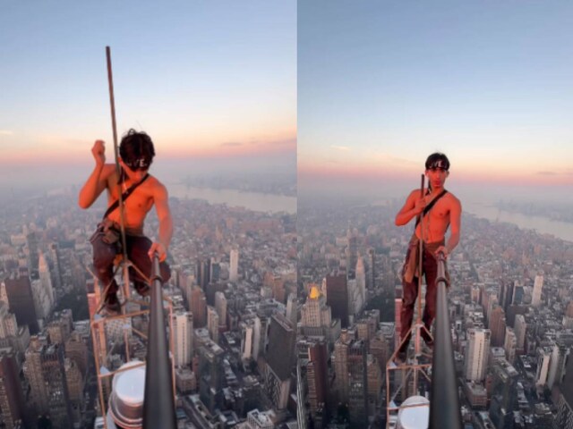 कांप उठेगा कलेजा, थरथरा जाएगा तनमन, लड़के ने कर डाला जानलेवा स्टंट ...