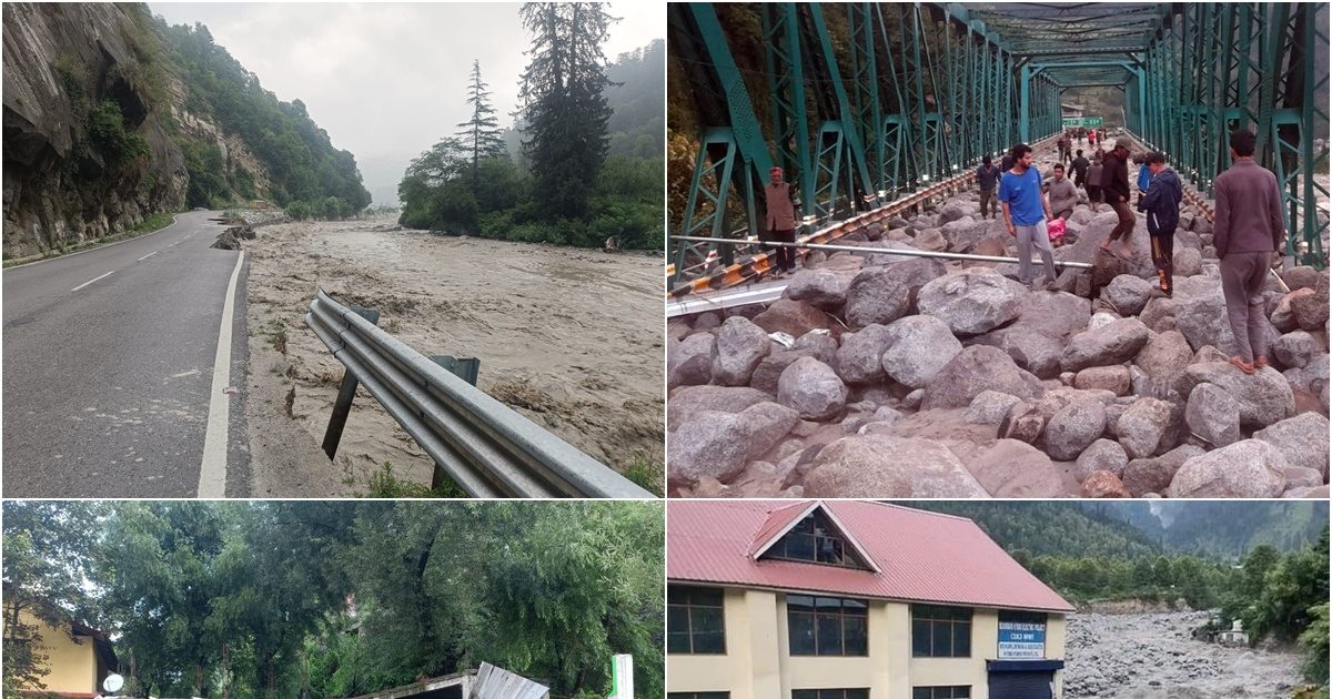 Manali Cloud Burst: मनाली में बादल फटा, धुंधी से लेकर पलचान तक तबाही, 2 ...