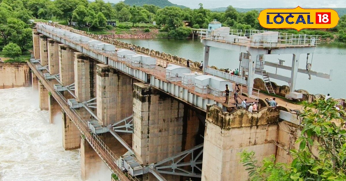 Panchana dam reached the verge of overflow due to torrential rains, 3 ...