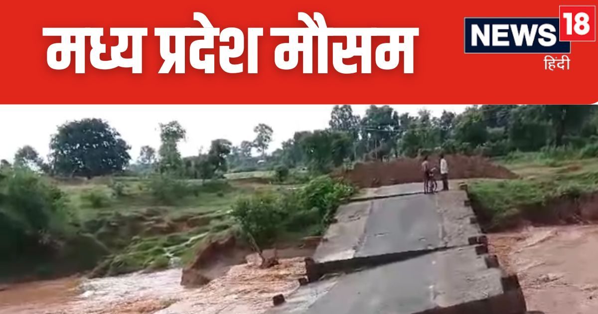 MP Weather: मध्य प्रदेश में भारी बारिश, उफान पर नर्मदा नदी, आज 12 जिलों ...