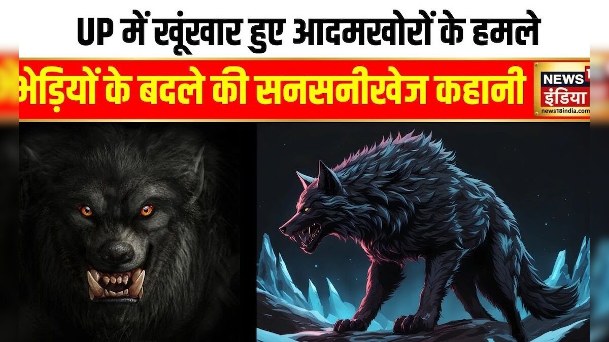 Wolf in Bahraich : भेड़िए का खेत में भागते हुए वीडियो हुआ वायरल | Wolf Attack | Hindi News ...