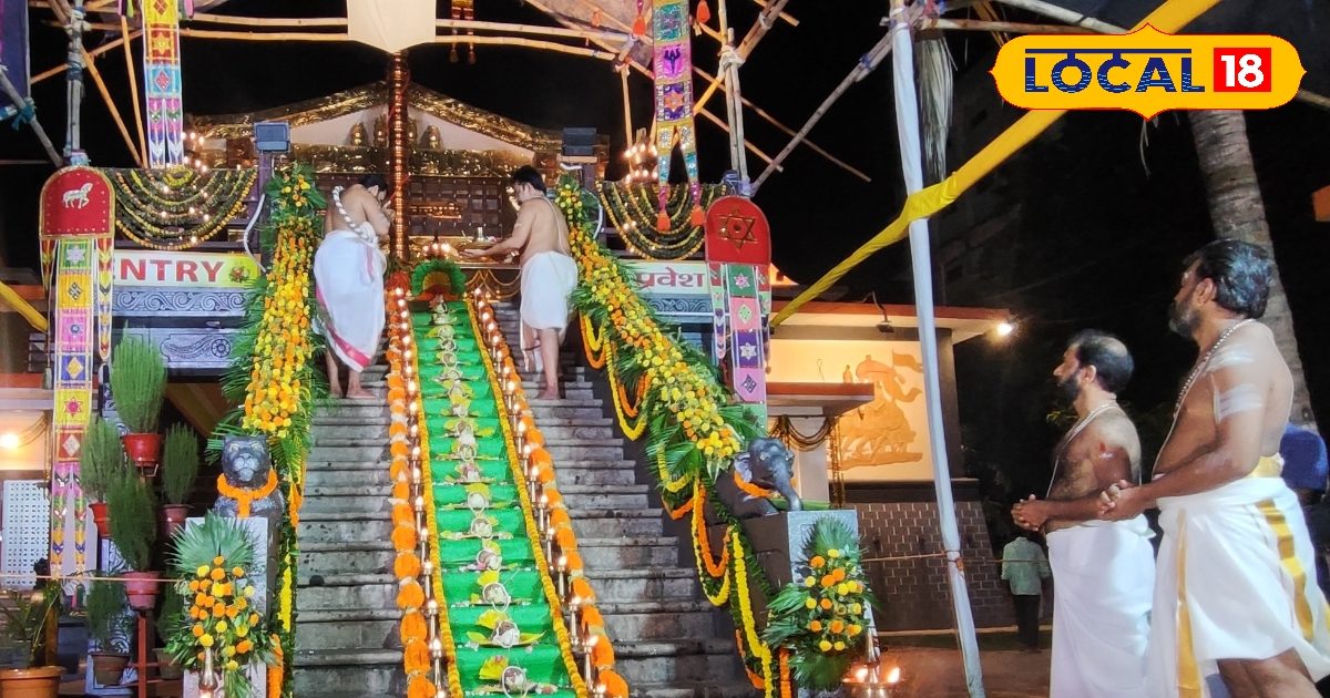 Bokaro's Ayyappa Temple Celebrates with a Sabarimala-Inspired Staircase ...