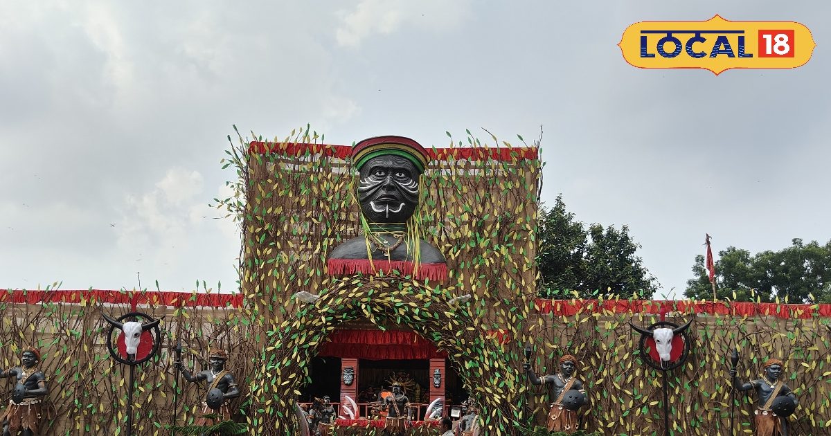 Durga Puja pandal in Hari Om Nagar, Jamshedpur: Unique theme based on ...