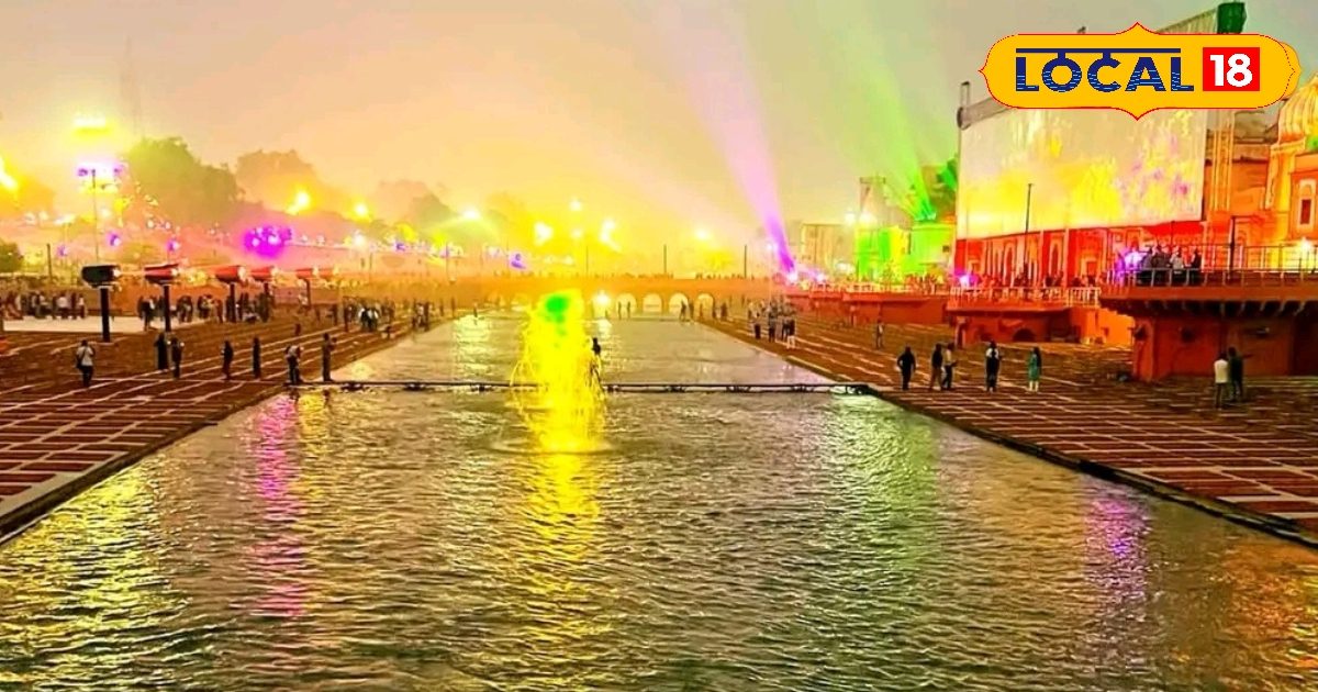 Deepotsav in Ayodhya Lord Rama ayodhya decorated with attractive lights ...