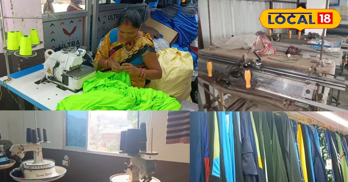 Tej Narayan Singh set up a textile factory in village employment to 22 people turnover is in lakhs