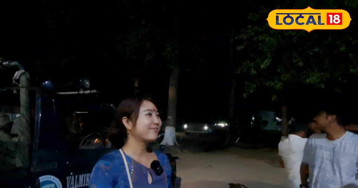 Japani tourist liked VTR tourist spot of Bihar Jungle Safari of valmiki tiger reserve