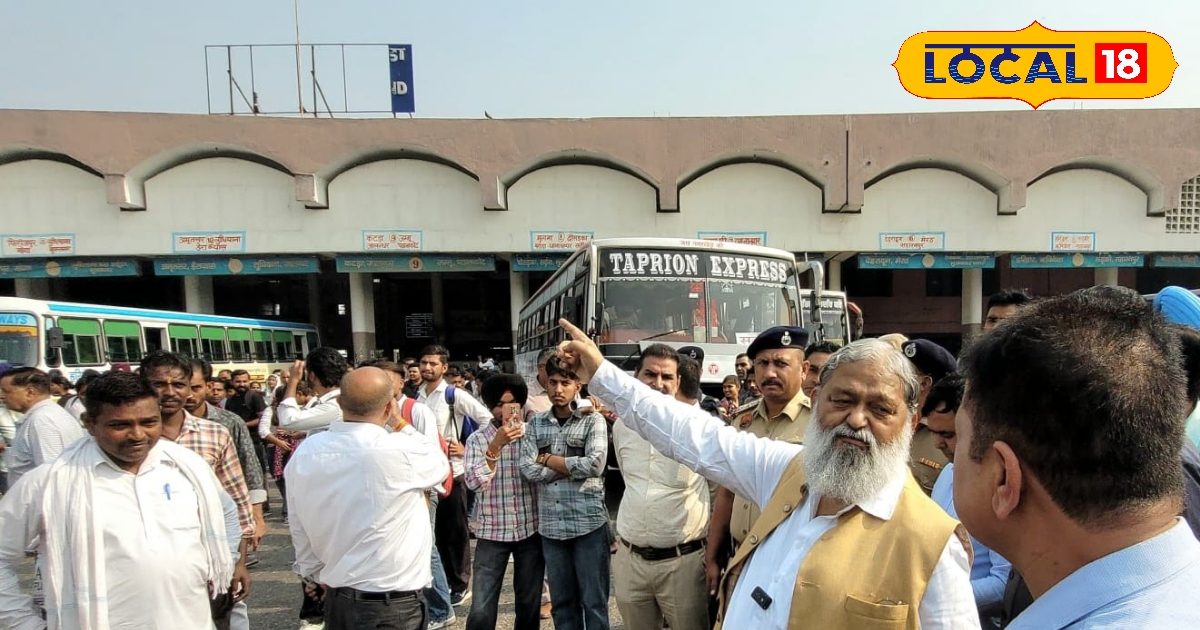 Transport Minister Anil Vij say Local bus service will start between ...