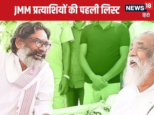 Jharkhand Chunav 2024: जेएमएम ने 35 प्रत्याशियों के नाम का किया ऐलान ...