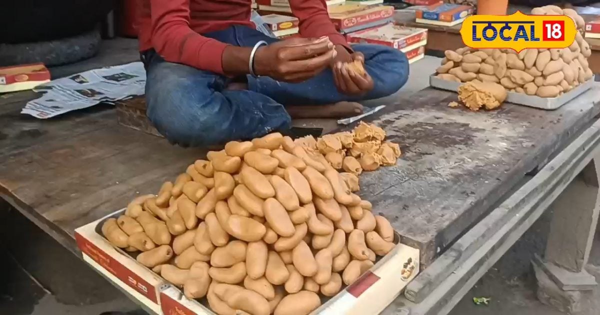 Famous peda shop of Aurangabad maharaj saw ka peda one quintal is ...