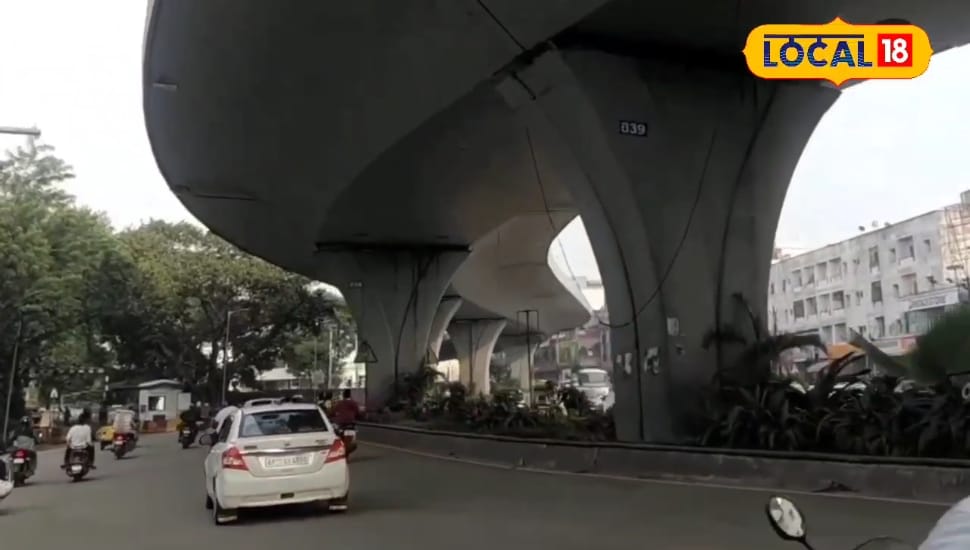 This flyover is in Hyderabad city and is the longest flyover in India ...